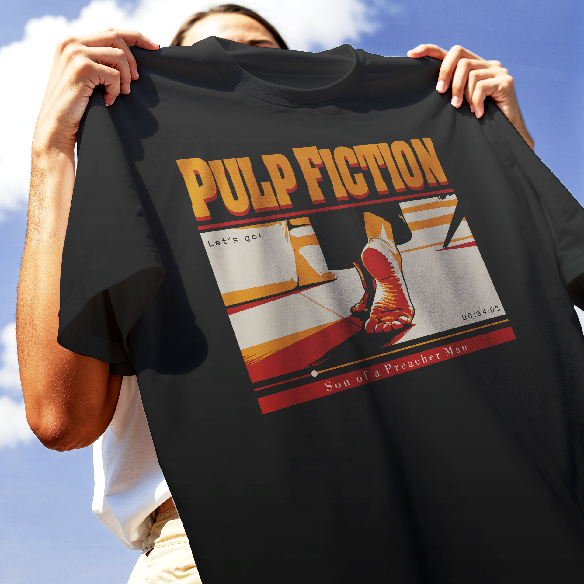 T-SHIRT MIA FEET pulp fiction tarantino #chooseurcolor – CUC chooseurcolor
